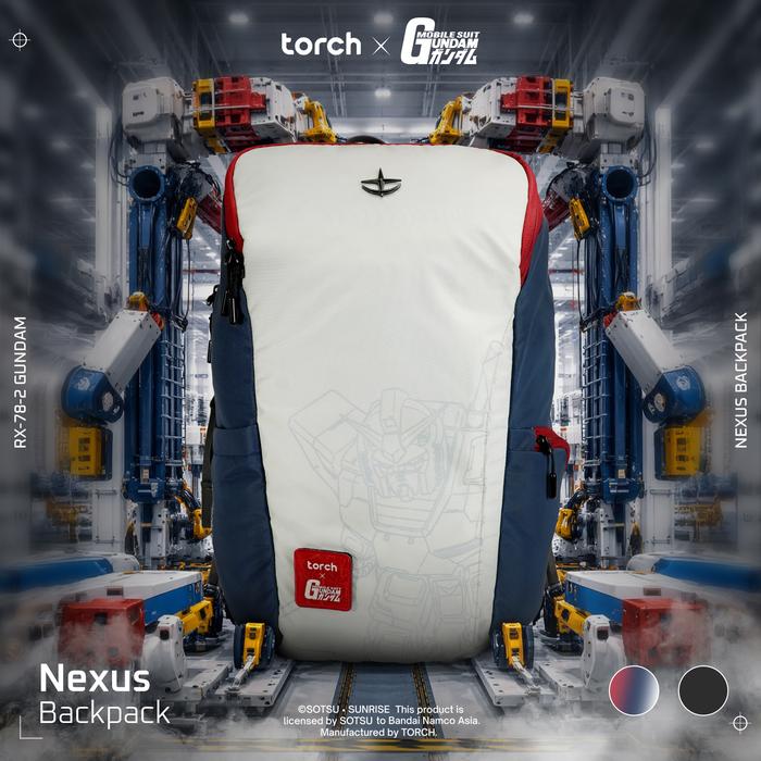 Promo TORCH x Mobile Suit Gundam Nexus Utility Backpack Daypack – Tas ...