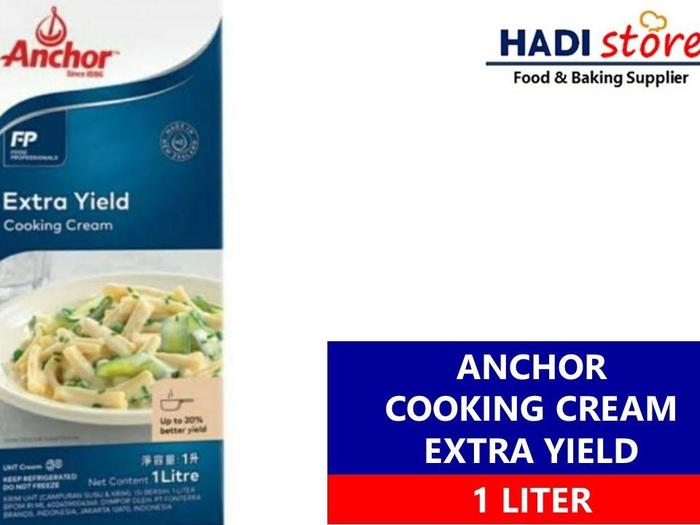 Jual ANCHOR EXTRA YIELD COOKING CREAM KRIM MASAK - 1 LITER - Jakarta ...