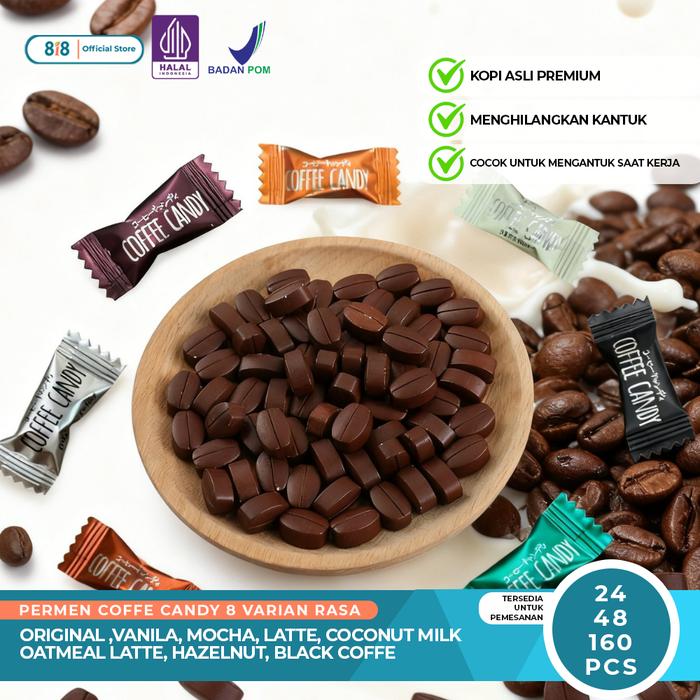 Promo Permen Coffee Candy Dengan 8 Rasa Pilihan Biji Coffee Original ...