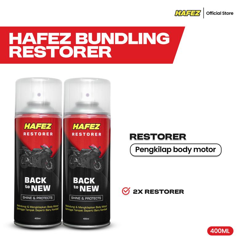 HAFEZ BUNDLING 2 RESTORER Pengkilap Body Motor dan Penghitam - Shop ...