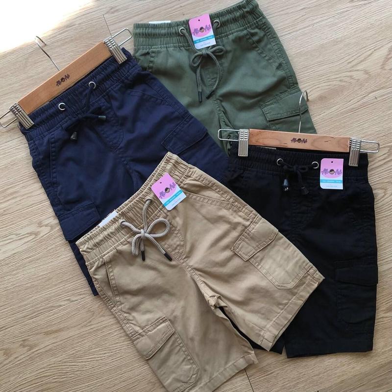 KARGO SHORT PANTS KIDS POCKET BOY SLACK SELUAR PENDEK BUDAK LELAKI ...