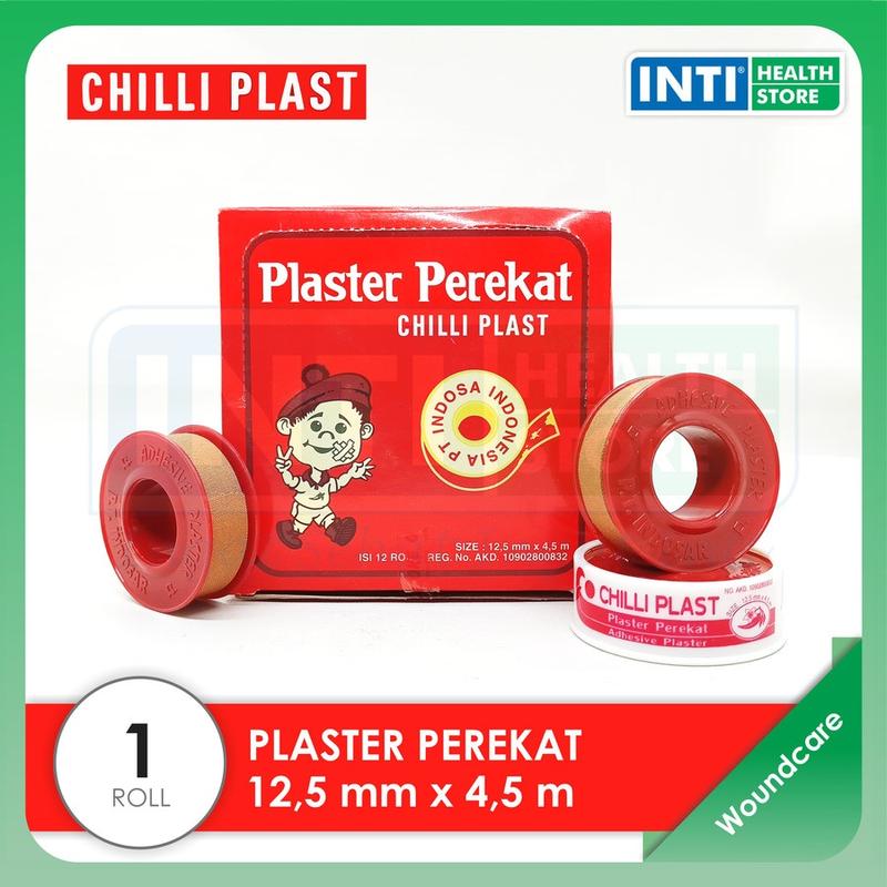 Chili Plast | Plester Perekat Roll | Plester Kain Coklat | Plester ...
