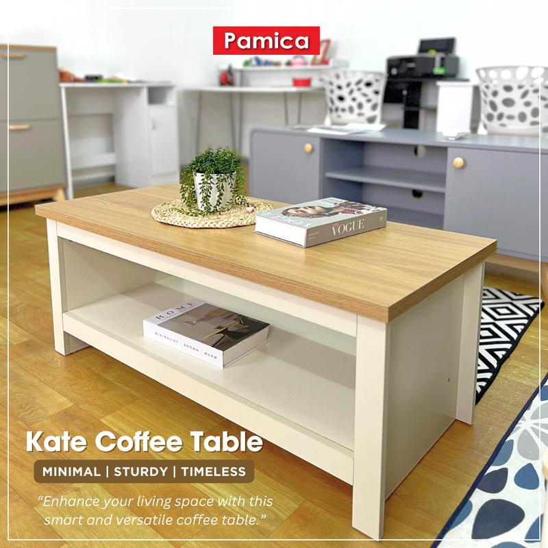 PAMICA Kate Coffee Table Home Living Furniture Meja Kopi Ruang - TikTok ...