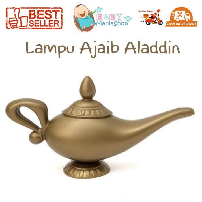Jual Lampu Aladdin Jin Lampu Mainan Aladin Magic Lamp Genie Sultan Arab ...