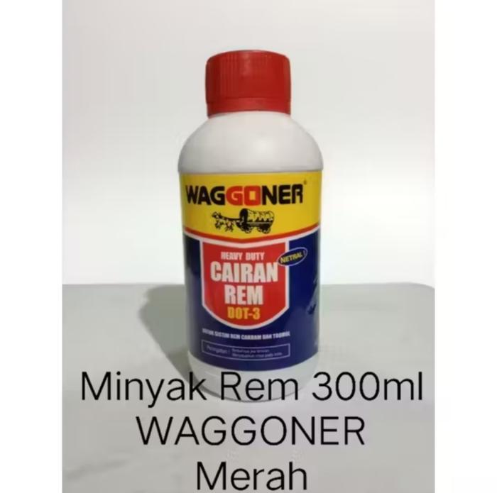 Jual WAGGONER Minyak Rem 300ml Dot 3/Oli Rem/Brake Fluid Dot 3/Dot3 300 ...
