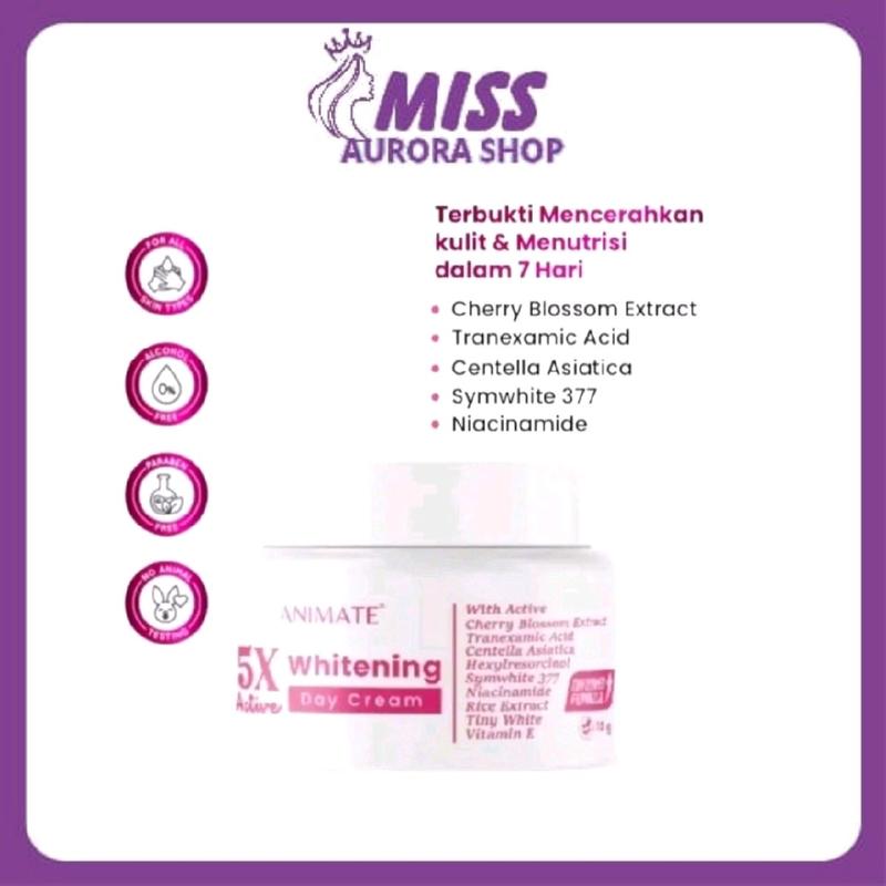 Animate 5x Active Whitening Day Cream 10 gr - Shop | Tokopedia
