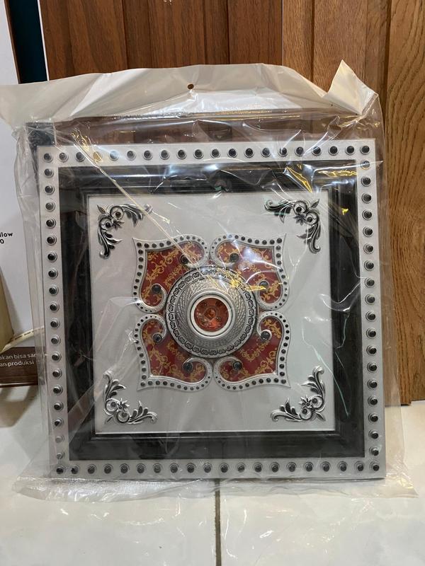 Ornamen Fitting Lampu Alfafon PVC 30cm - Desain Memukau dan Kualitas ...