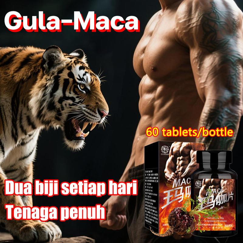 permen Gula Gula Candy Maca + Tongkat Ali Satu Kapsul Tenaga - TikTok ...