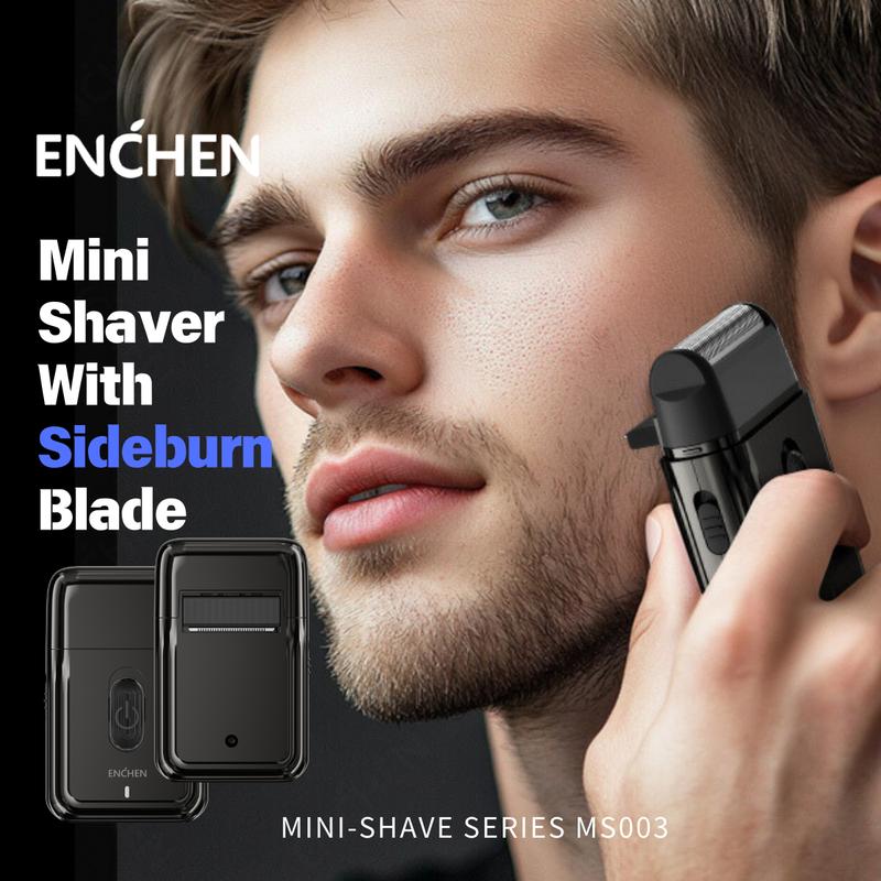 Enchen Mini Shaver MS003 Electric Reciprocating Beard Razor 6000rpm ...