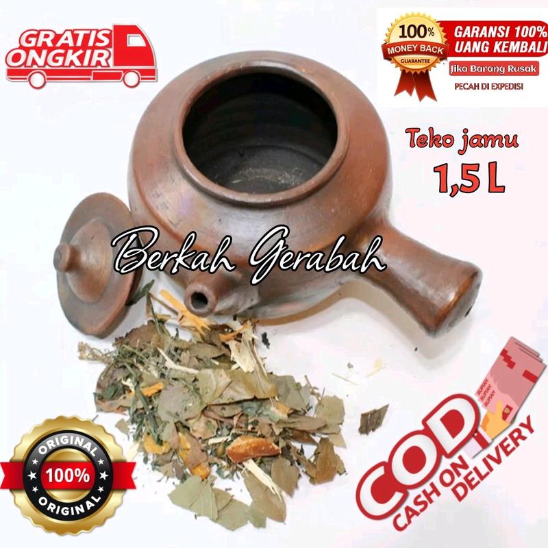 Teko Rebus Jamu Tradisional dari Tanah Liat untuk Merebus Jamu - Shop ...