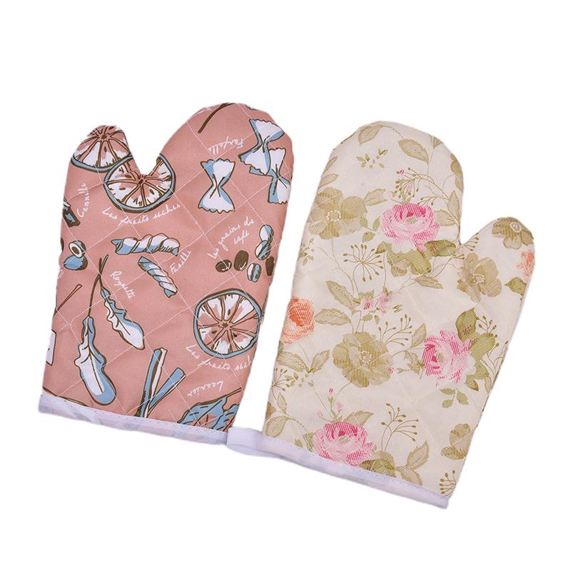 Microwave Oven Glove Kitchen Mitten Heatproof Resistant Non-slip ...