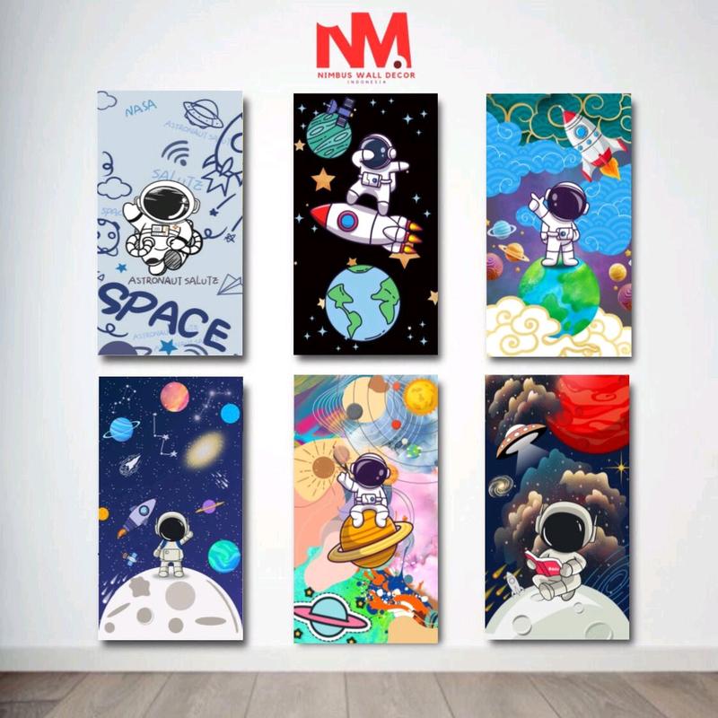 NIMBUS Hiasan Dinding Poster Astronaut Space Galaxy Wall Decor - Shop ...