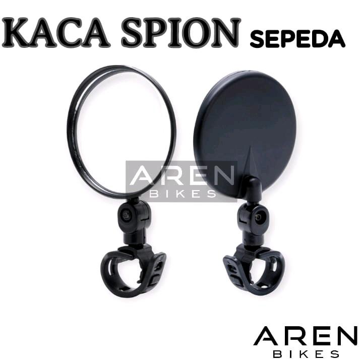 KACA SPION SEPEDA BIKE BLINDSPOT REAR VIEW SEPION CERMIN BULAT - Shop ...