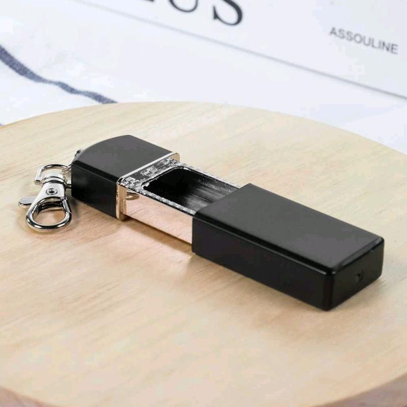 Asbak modern Portable Ashtray Stainless Steel with Keychain - Shop ...
