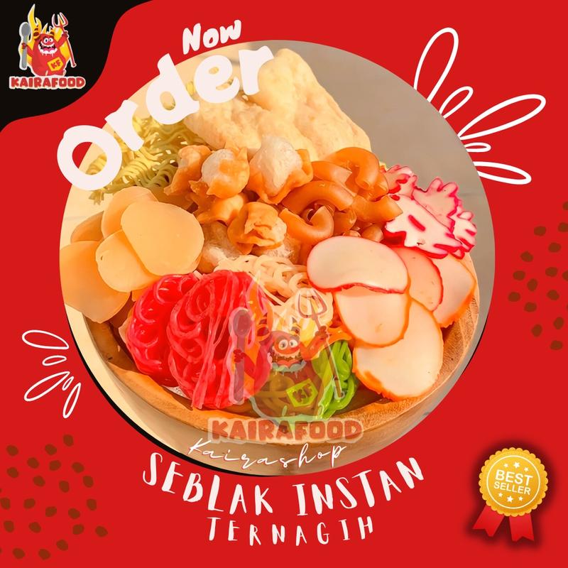 Seblak Instan Cuanki Kuah Baso Aci Kuah Instan Food Makan Instan - Shop ...