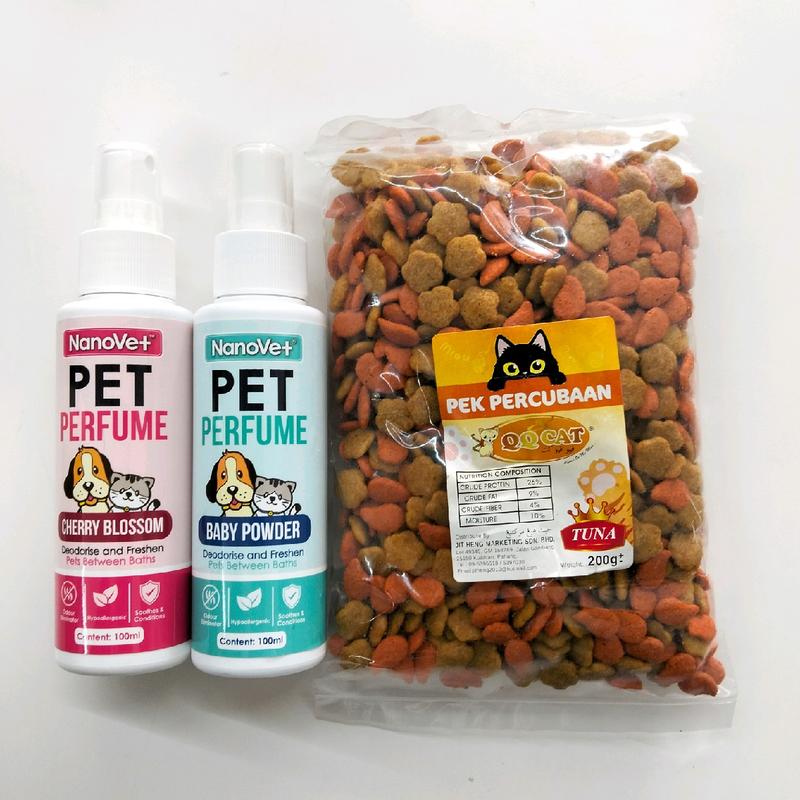 WaggyWaggy Nanovet Pet Perfume Spray 100ML Cat Dog Baby Powder - TikTok ...
