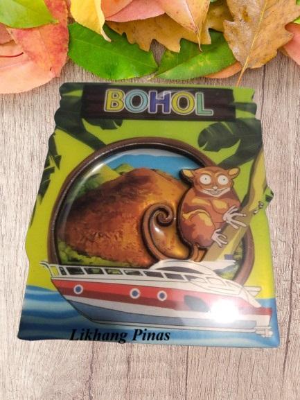 Turtle, Dolphin and Tarsier 2D Fridge Magnet Embossed Ref Magnet ...