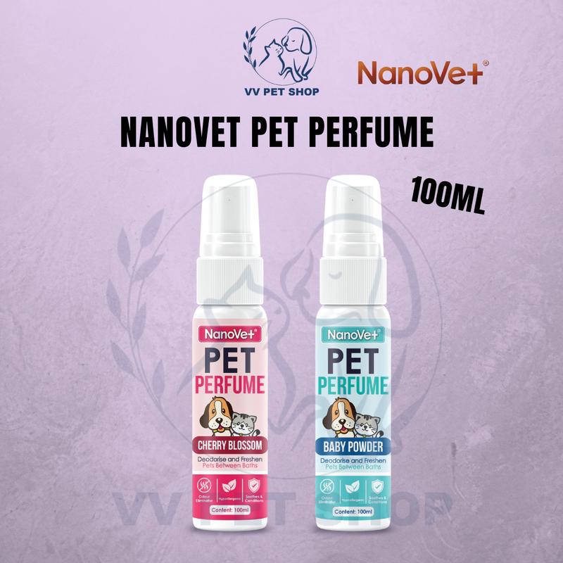 【Ready Stock】Nanovet Pet Perfume 100ml-Bau Harum untuk Kucing - TikTok ...