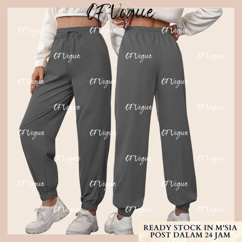 OFVOGUE Seluar Jogger Uniseks Seluar Sukan Panjang Latihan Jogging ...