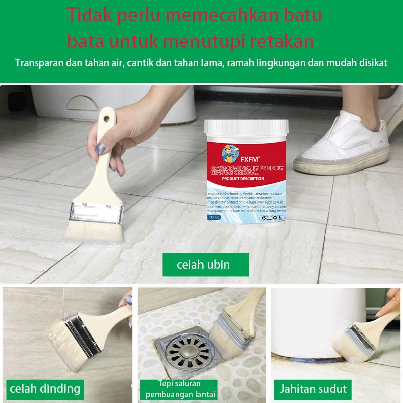 Transparan dan tahan air Ramah lingkungan dan tidak beracun Daya rekat ...