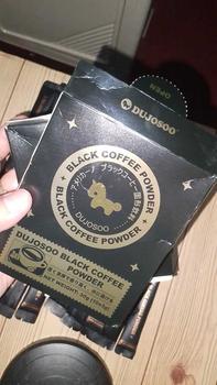 DUJOSOO Black Coffee FDA Approved Low Sugar 30g (3g x10 Sticks ...