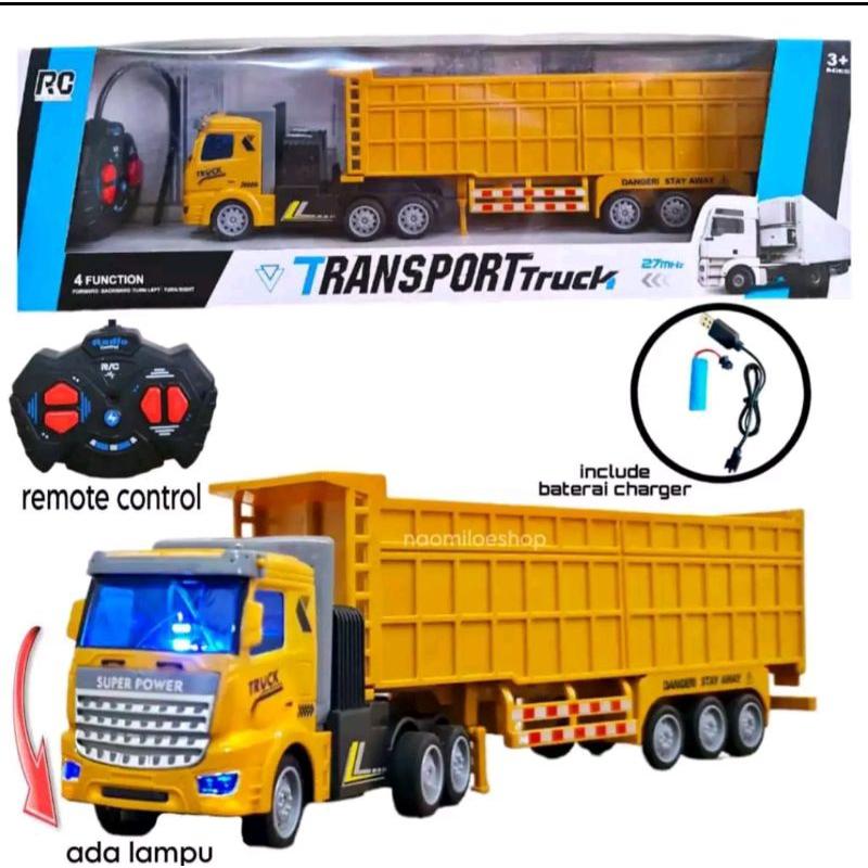 MAINAN RC TRUK BAK TERBUKA TRAILER MOBIL REMOTE CONTROL TRUC - Shop ...