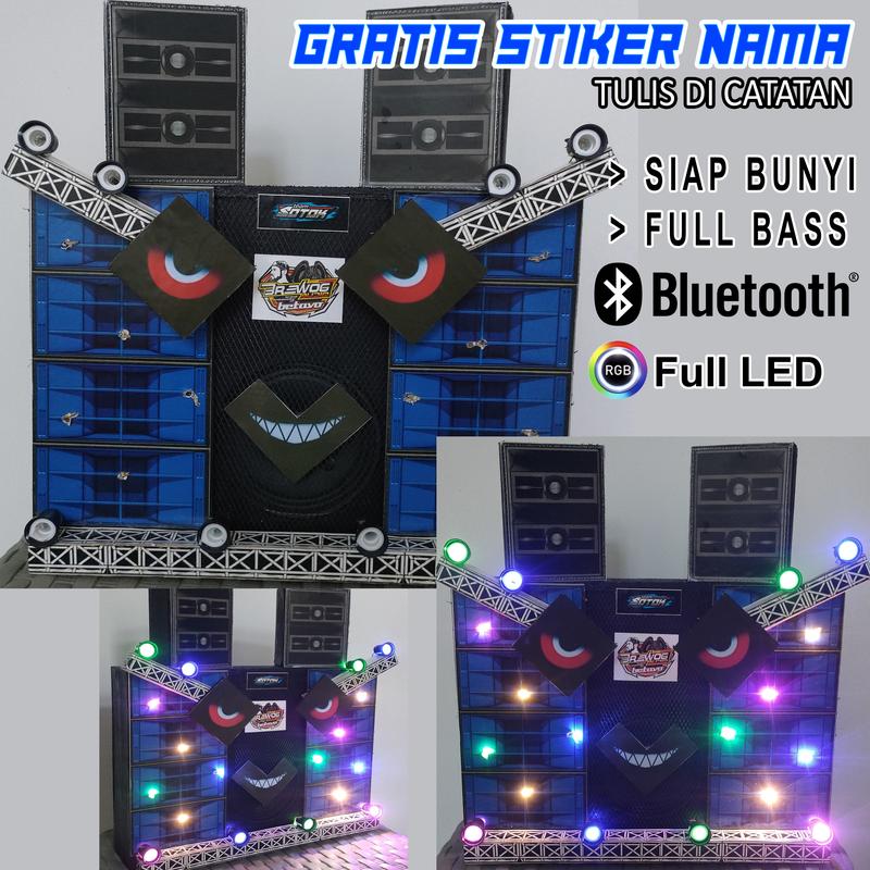 Sound Miniatur BREWOG AUDIO MATA BLUETOOTH FULL LAMPU - BISA - Shop ...