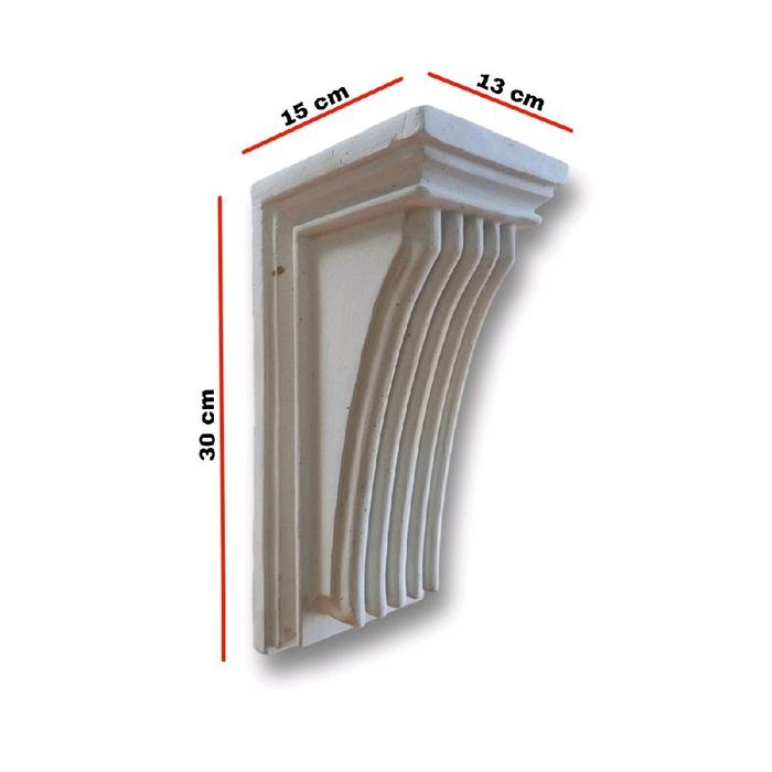 Jual Korbel/Corbel GRC Cetak Full Beton Untuk Jendela/Pintu Ukuran 30cm ...