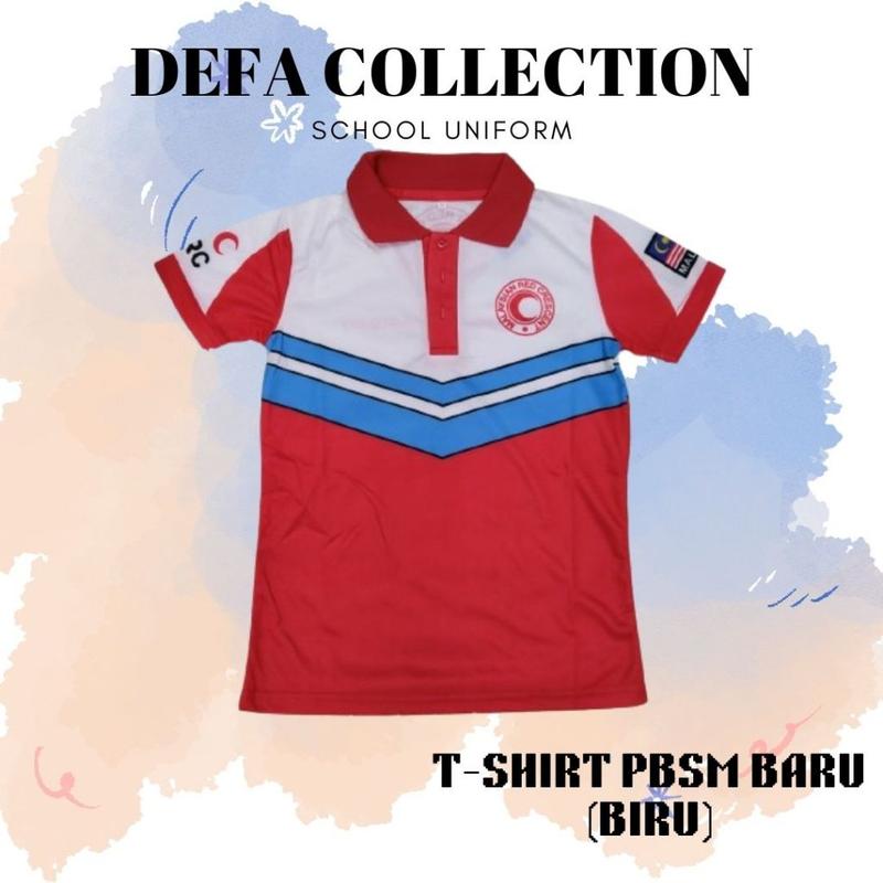 Baju T-Shirt Uniform Sekolah Bulan Sabit Merah BBSM/PBSM BIR - TikTok ...