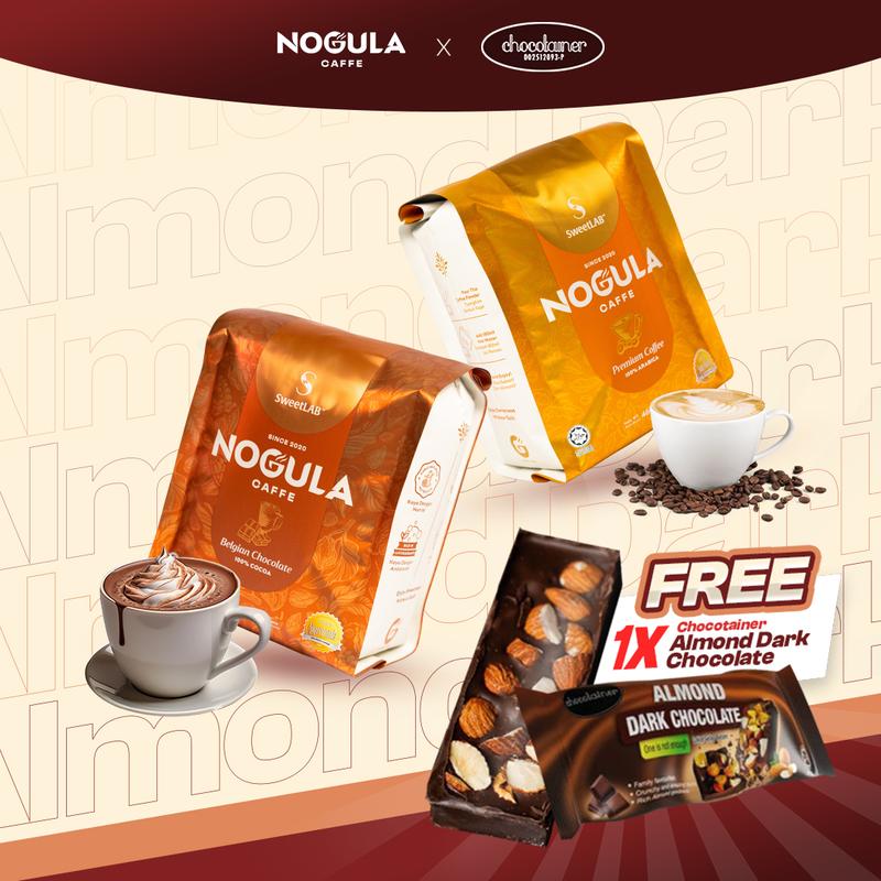 7.7 TWIN PACKS NOGULA CAFFE KOPI ARABIKA/ COKLAT BELGIAN+ FREE - TikTok ...