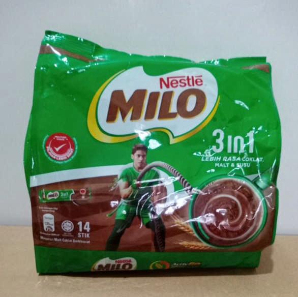 Milo 3in1 Active Go Malaysia isi 14 Stick - Shop | Tokopedia