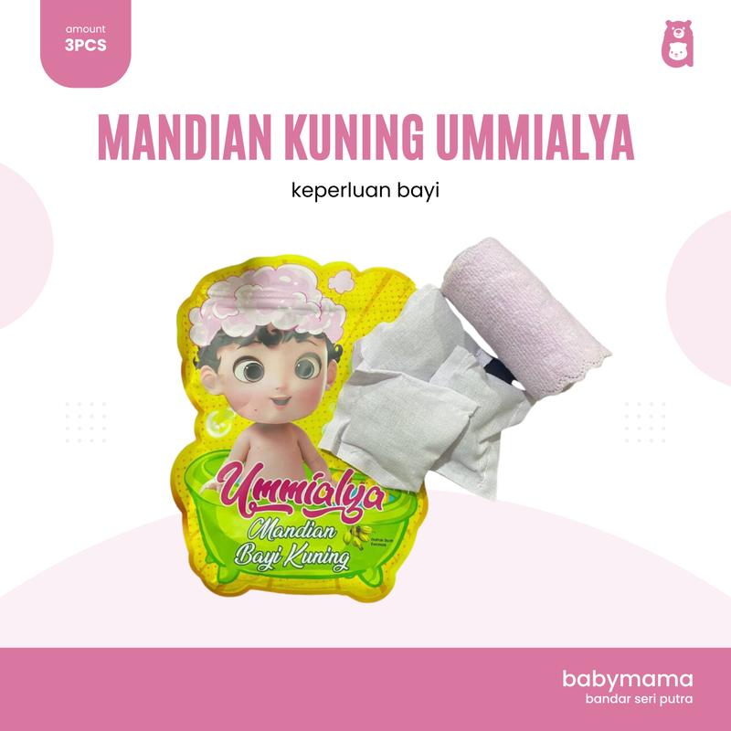 UMMIALYA | KEPERLUAN BAYI | MANDIAN BAYI KUNING - TikTok Shop Malaysia