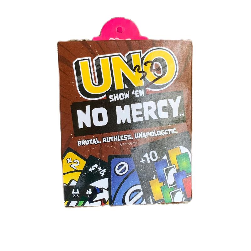 Uno No Mercy Brutal Ruthless Card Game - Ada 3 Kartu - Shop | Tokopedia