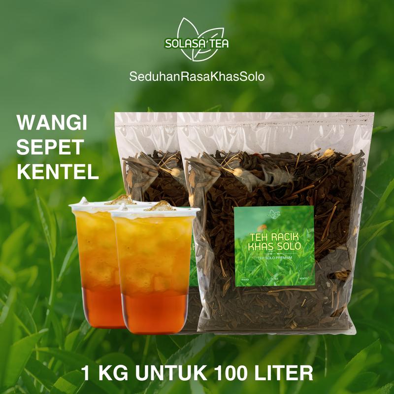 Teh Racik Khas Solo Premium 1Kg (Wangi, Sepet, Kentel) - Shop | Tokopedia