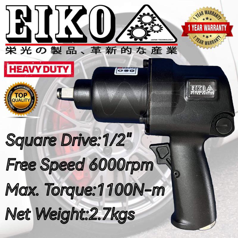 EIKO JAPAN EK-3601 1/2" 1100Nm 6000RPM Twins Hammer Air Impact - TikTok ...