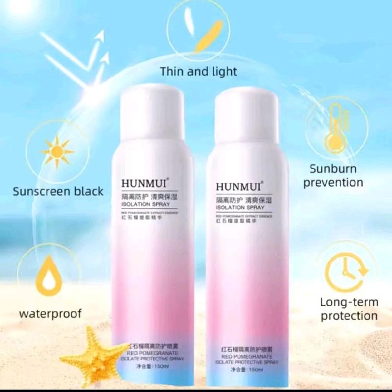 hunmui Body Spray Pemutih Pencerah Badan INSTAN SUNSCREEN WHITENING ...