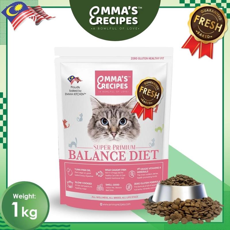 Makanan Kucing Fresh Baked Emma Recipes All Balance Diet - Untuk ...