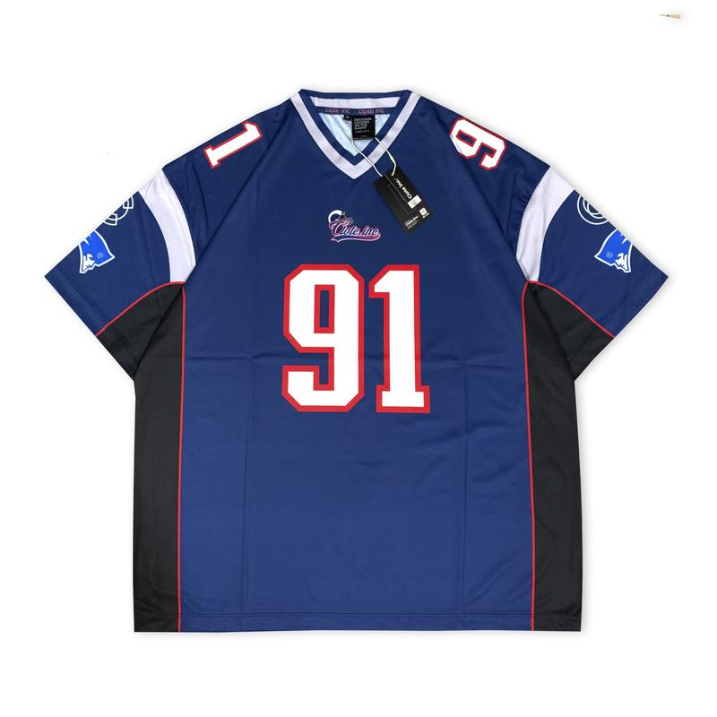 Clote Baju Kaos Jersey Boxy Oversize Unisex Pria Wanita - 91 - Shop ...