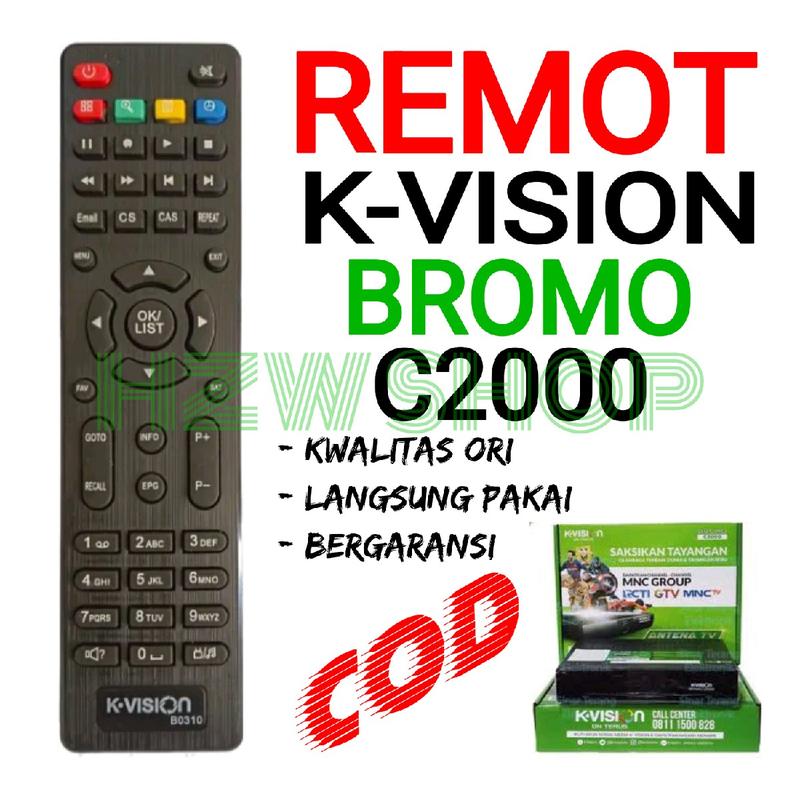 Remot receiver K VISION C2000 - Shop | Tokopedia