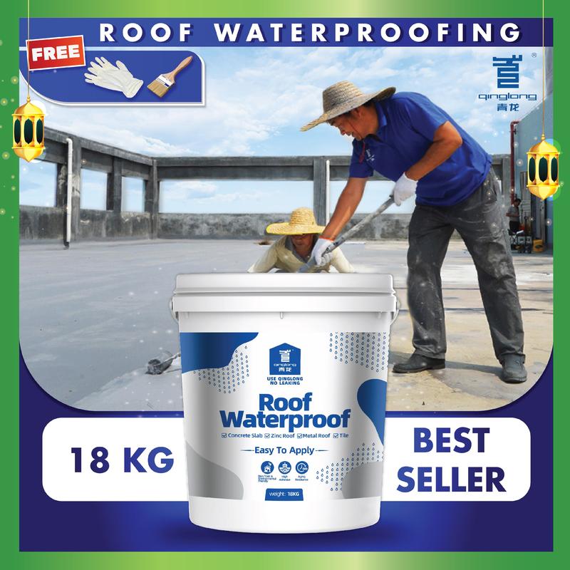 18KG | QL-ROOFING WATERPROOF COATING | KEBOCORAN AIR BUMBUNG - TikTok ...