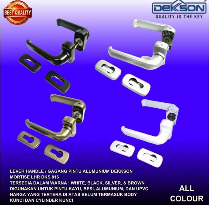 Jual Lever Handle/Gagang Pintu/Tarikan Pintu Aluminium Dekkson LHTR ...