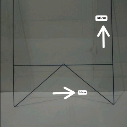 1 ring kaki buat rakit umbaran burung ukuran 30x60cm - Shop | Tokopedia