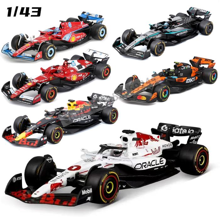 Jual Bburago 1: 43 2025 F1 Red bull Japan GP RB21 Ferrari SF25 Mercedes ...
