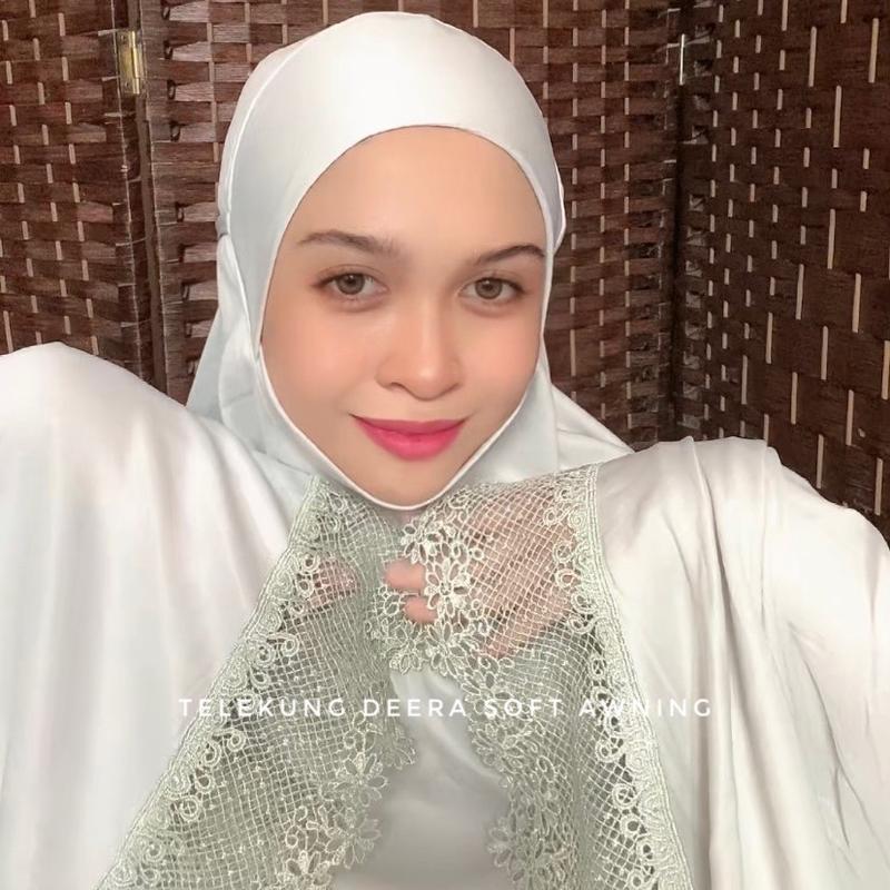 Telekung Deera Lace - TikTok Shop Malaysia