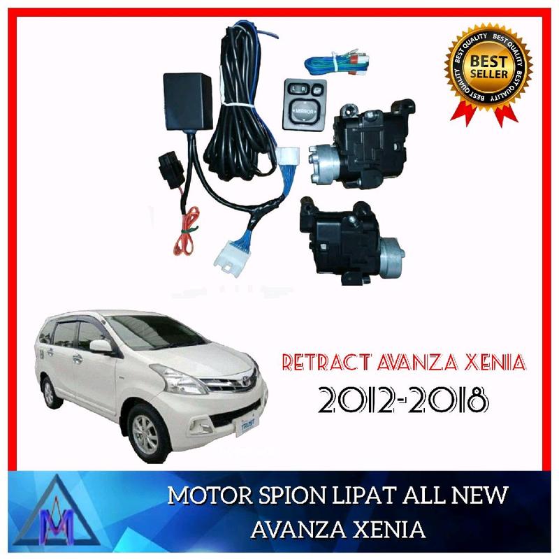 Motor Spion Lipat Avanza All New 2012-2017 Retract Spion Tekuk - Shop ...
