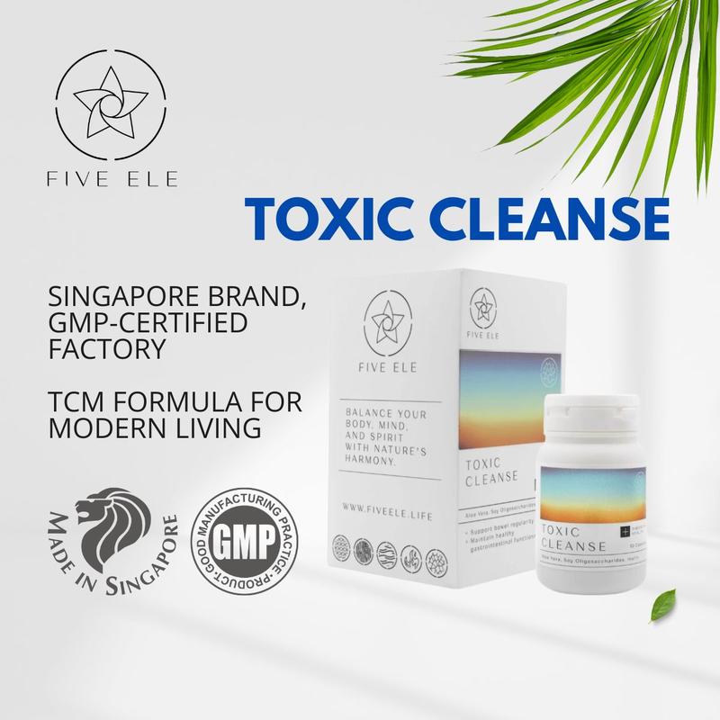 FIVE ELE TOXIC CLEANSE Capsule-30’s Capsules - TikTok Shop Singapore