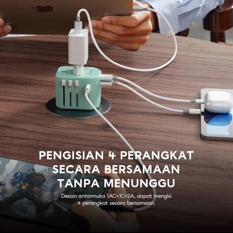 VIVAN Universal Travel Adaptor 20W & 25W VPS-T003A Series Multi-country ...