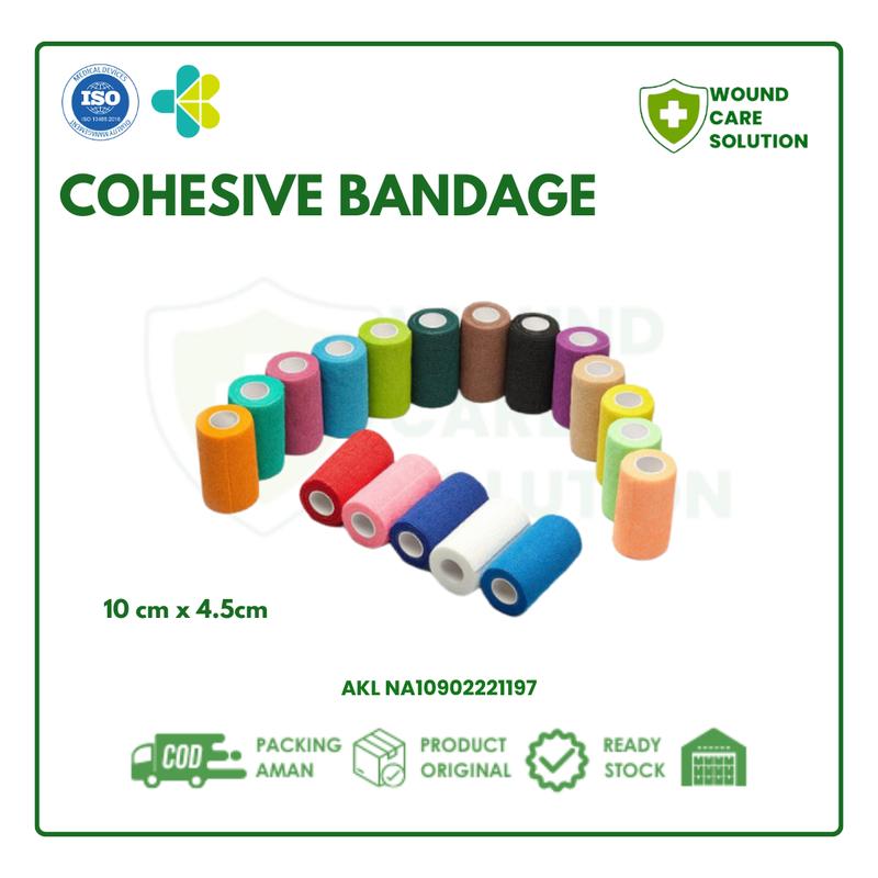 Cohesive Bandage 10cm x 4.5m/Perban Elastis/Wrist Taoe/Tapping - Shop ...