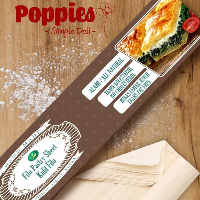 FILO - Phyllo / Philo / Yufka Dough - Pastry Sheet 350 Gr - 40 x 40 cm ...