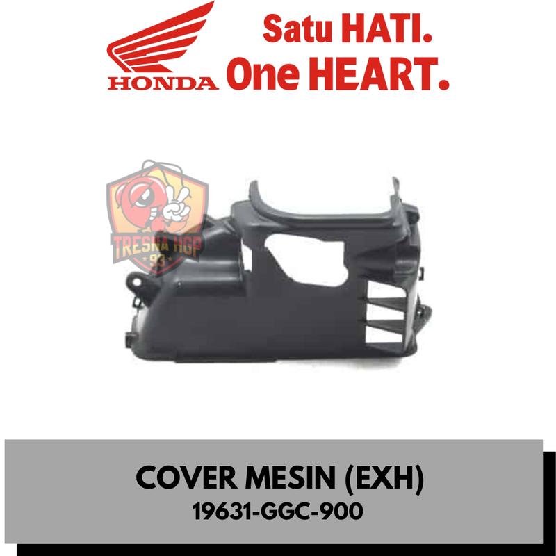 19631-GGC-900 COVER MESIN (EXH) BEAT FI SPACY FI & SCCOPY FI ORIGINAL ...